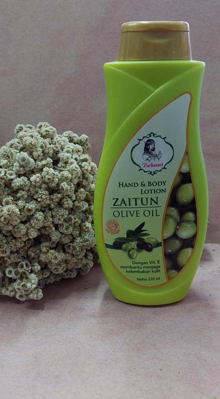 Purbasari Hand And Body Lotion Zaitun 100 ml & 220 ml | Lazada Indonesia