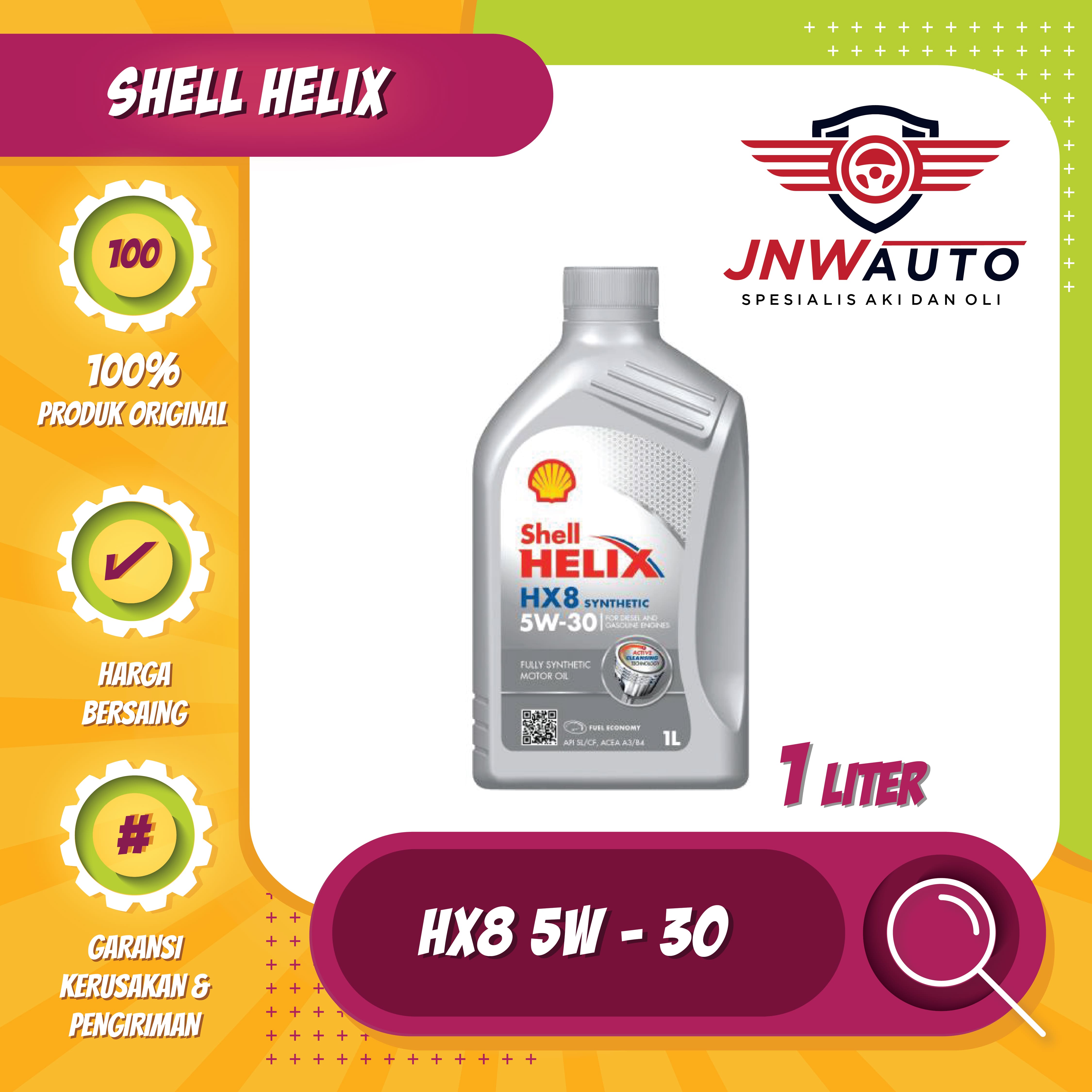 SHELL HX8 5W-30 1 LITER | Lazada Indonesia