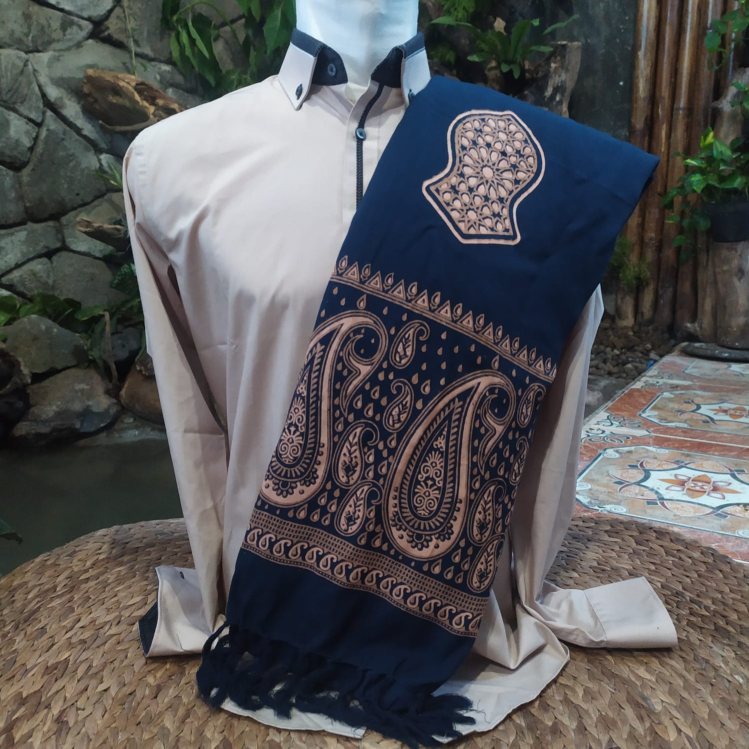 SORBAN MOTIF KASMIRI SORBAN HABIB BAHAR SORBAN PRIA TERBARU BAHAN RAYON ...