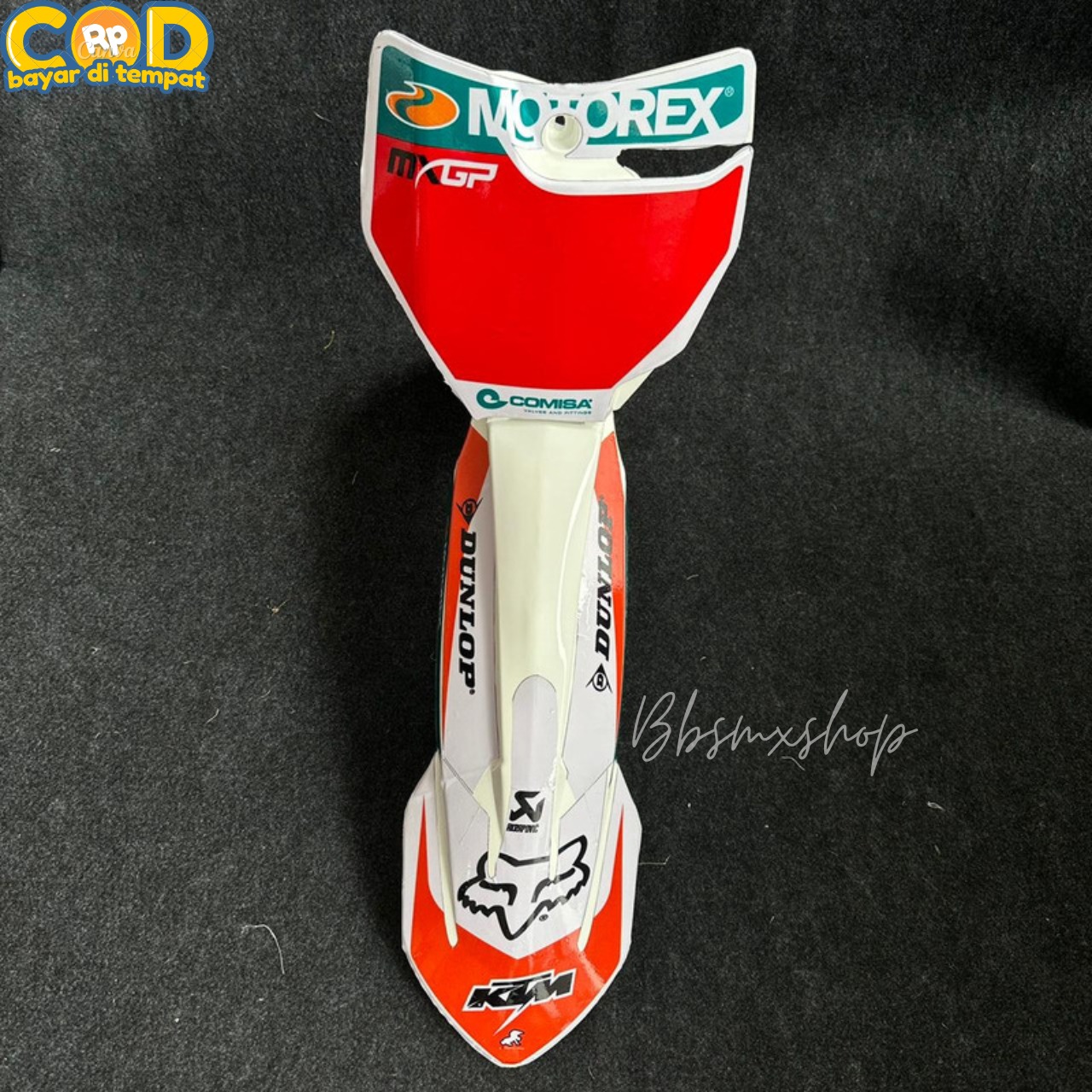 Spakbor Depan Dan Papan Nomor KTM 250 New Dan Striping | Lazada Indonesia