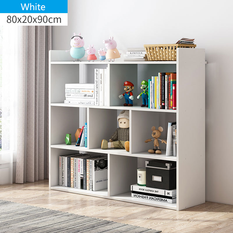 OUTLET [COD&Tersedia]Rak Buku Sederhana Rak Ruang Tamu Sederhana Lantai ...