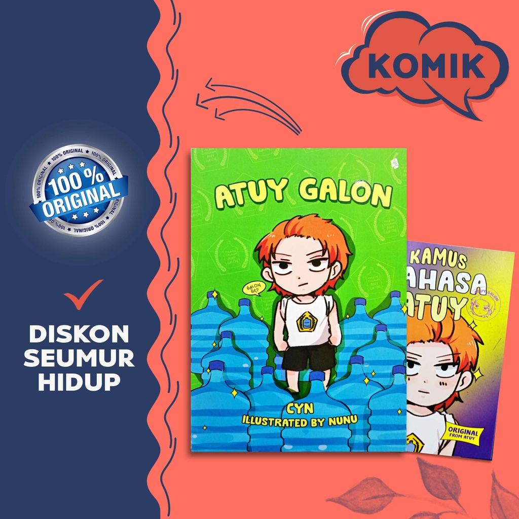 KOMIK ATUY GALON BY CYN | Lazada Indonesia