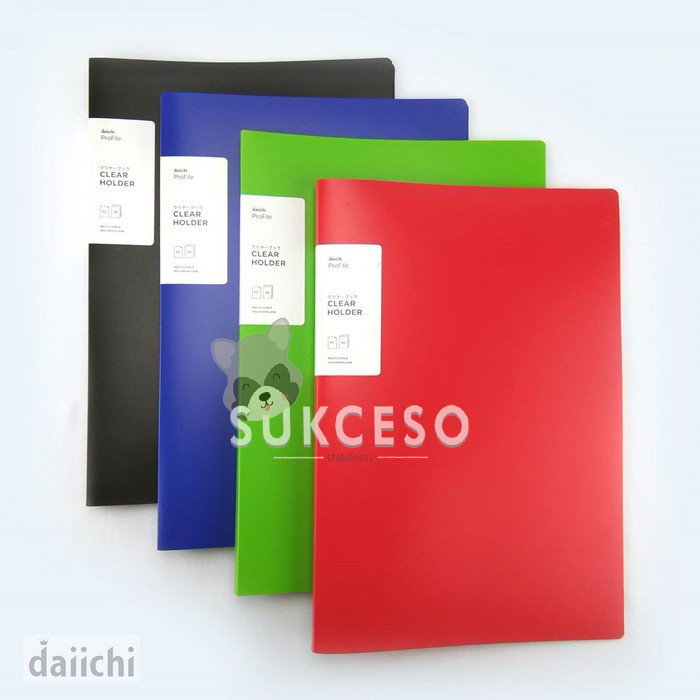 Daiichi Clear Holder A4 40 Pocket / Map Dokumen Murah Berkulitas ...