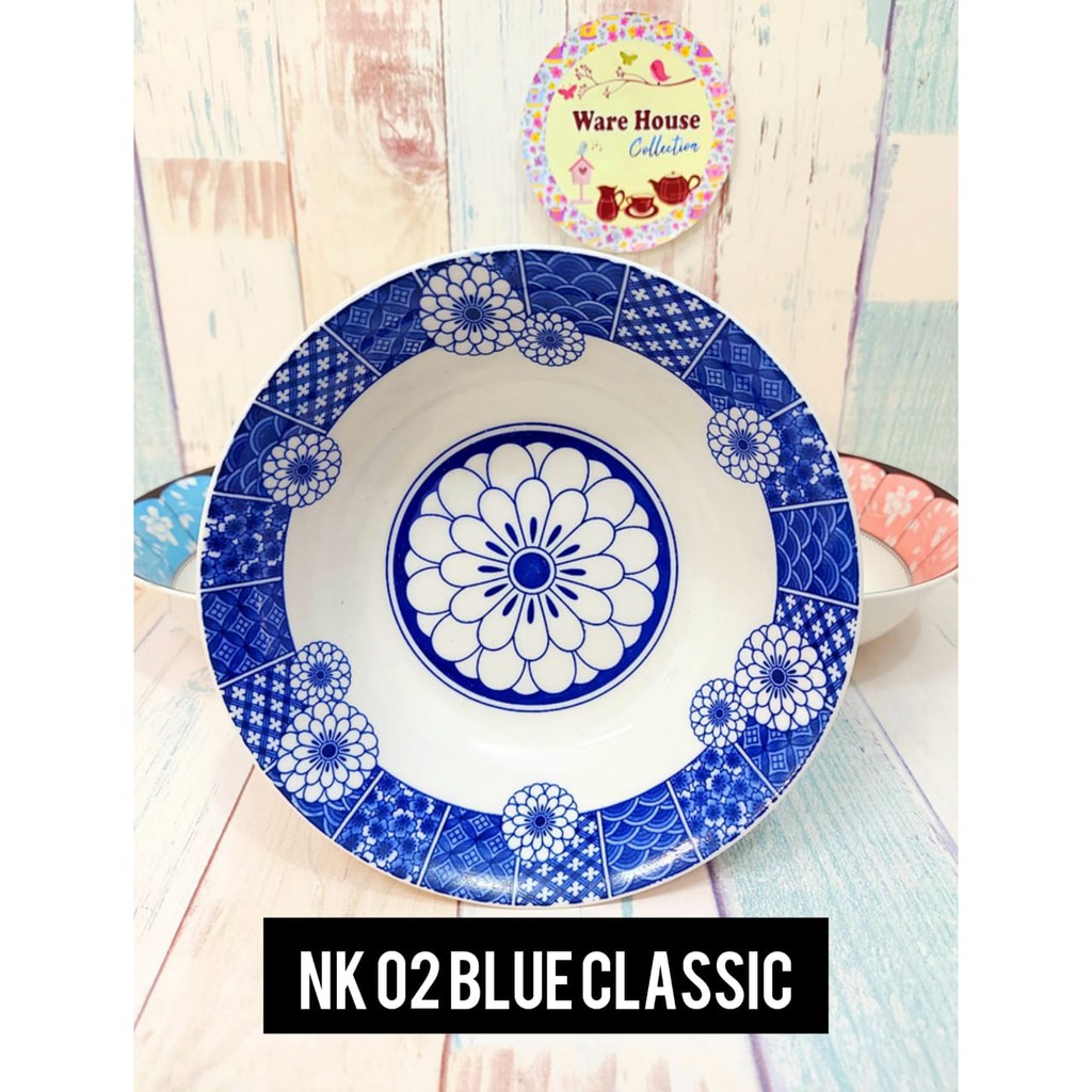 MANGKOK DECAL CANTIK NEW SHAPE 7" inch DECAL NK 01/NK 02 WHITELINE ...