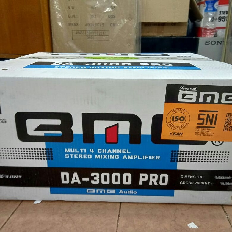 Ampli Mixer BMB DA 3000 Pro ( 4 Channel ) ( Original ) | Lazada Indonesia
