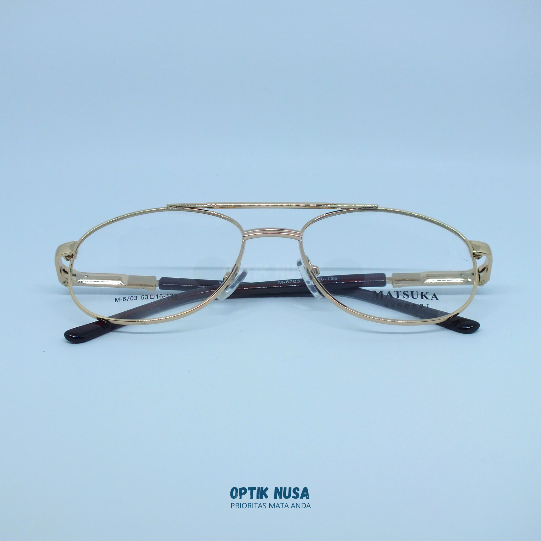 FREM KACAMATA BESI KOKOH MATSUKA 6703 PRIA/WANITA MURAH | Lazada Indonesia