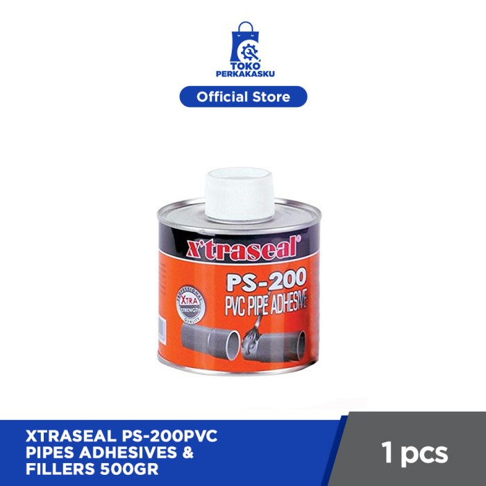 Xtraseal PS-200 PVC Pipes Adhesives & Fillers 500gr | Lazada Indonesia