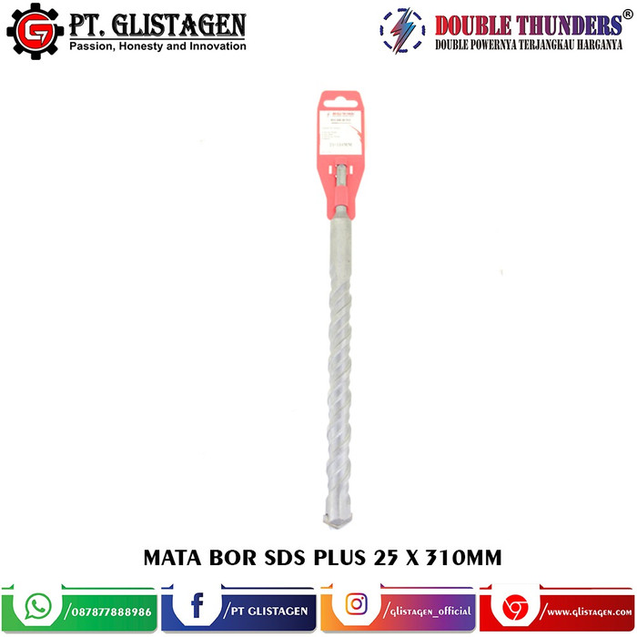 Mata Bor Beton SDS Plus 25mm x 310mm | Lazada Indonesia