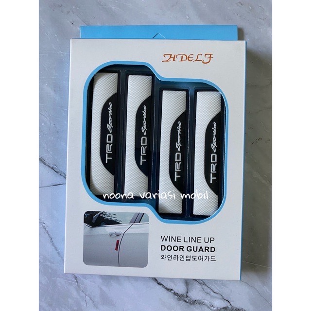 door guard karet pelindung pintu mobil wine putih trd penahan benturan ...