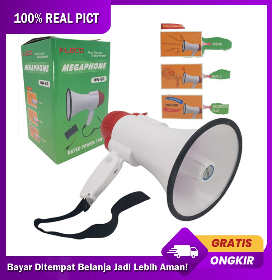 NEW Speaker Megaphone TOA Fleco HW-8R | Lazada Indonesia