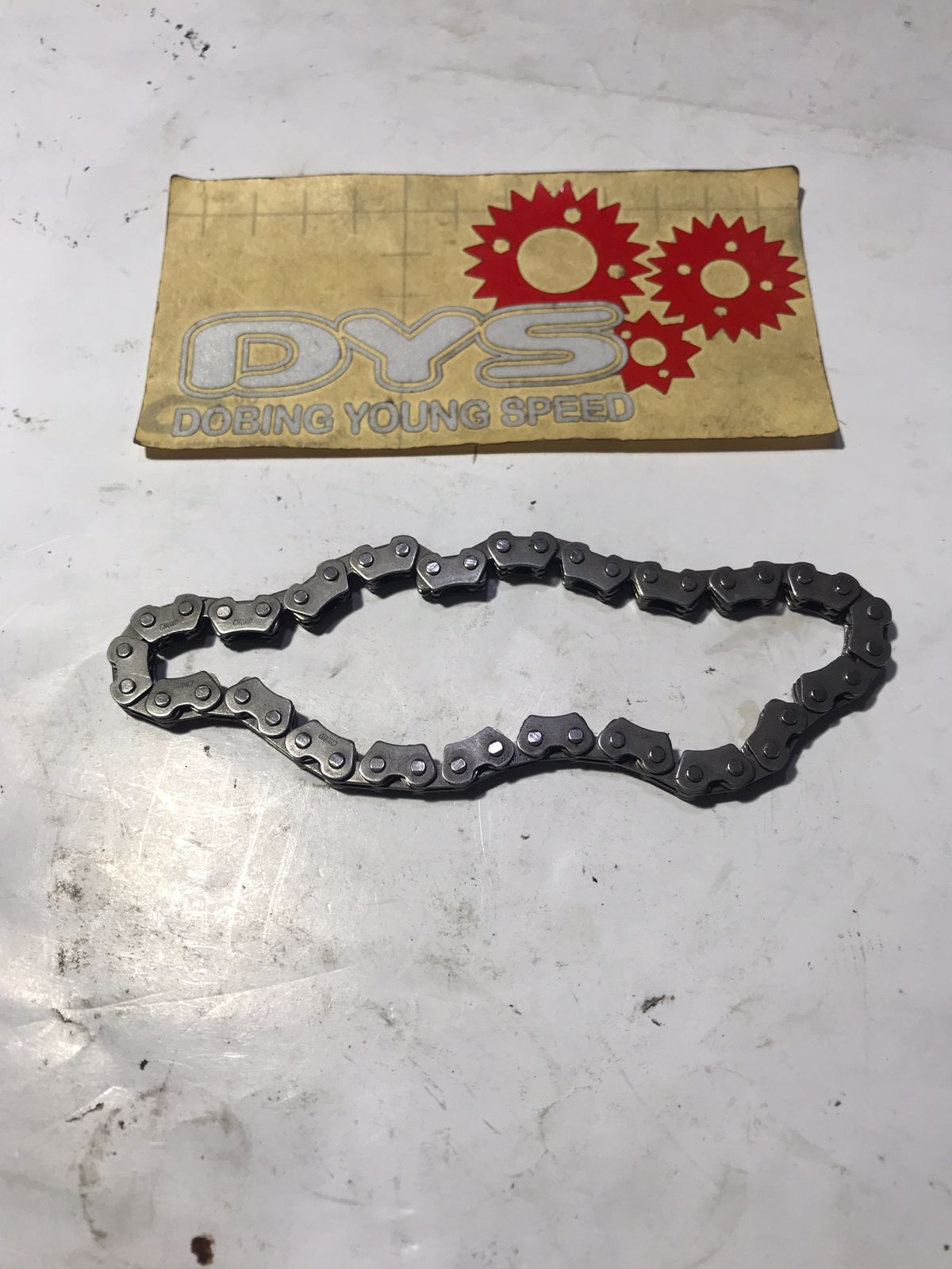 Rantai keteng pompa oli motor cina matic Happy Swing R 125 | Lazada ...