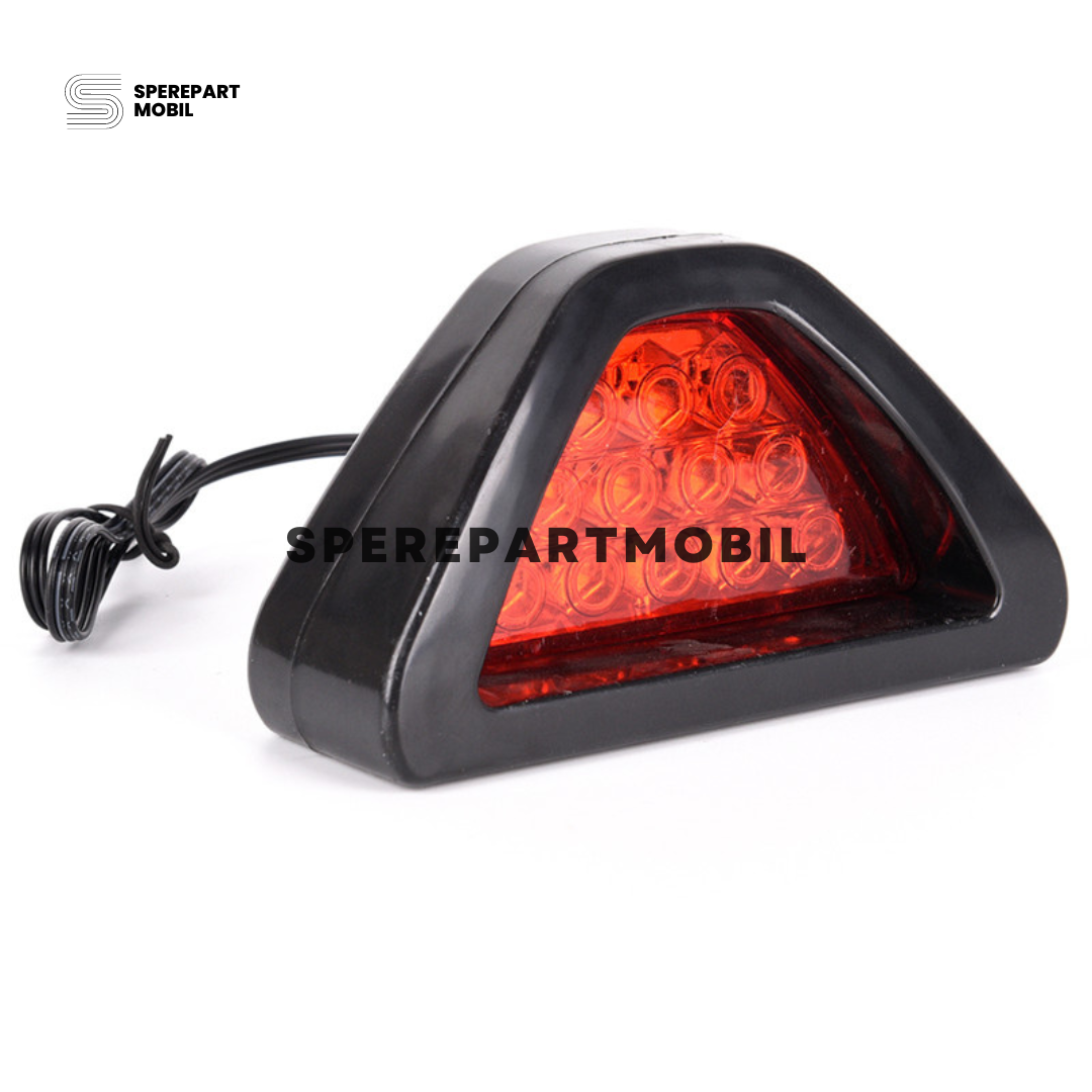 Brake Lamp Lampu Stop Rem Led Merah Segitiga | Lazada Indonesia