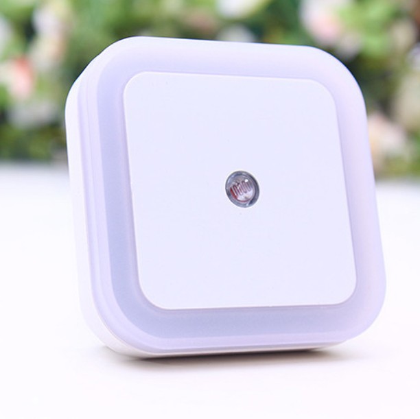 Lampu Tidur Night Lamp Mini Hias KOTAK LED Otomatis Sensor Cahaya ...