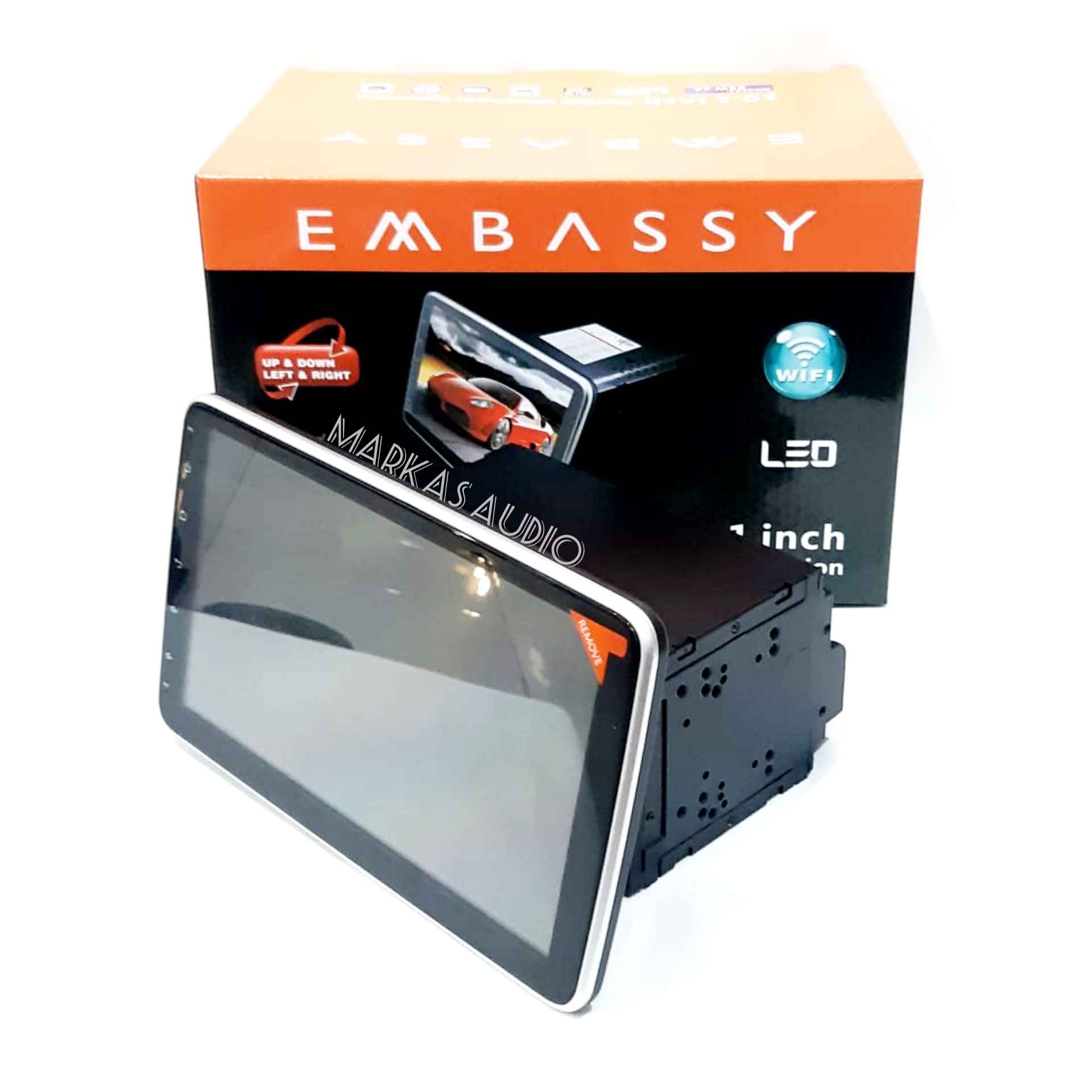 HEAD UNIT Android Embassy Rotary 10 Inch New - ANDROID Manual Rotary ...