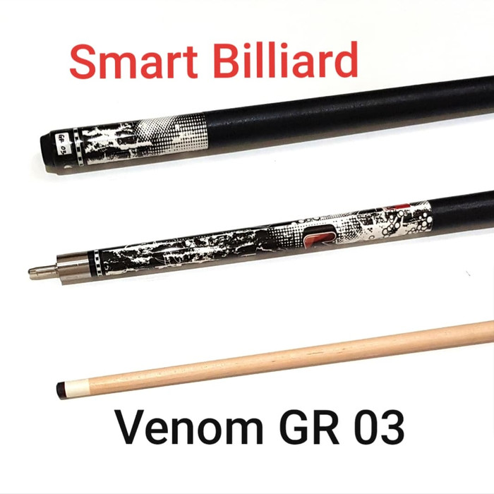 Venom Pool Cue GR-03 - Graffiti Uniloc Series Billiard Stick Biliar ...