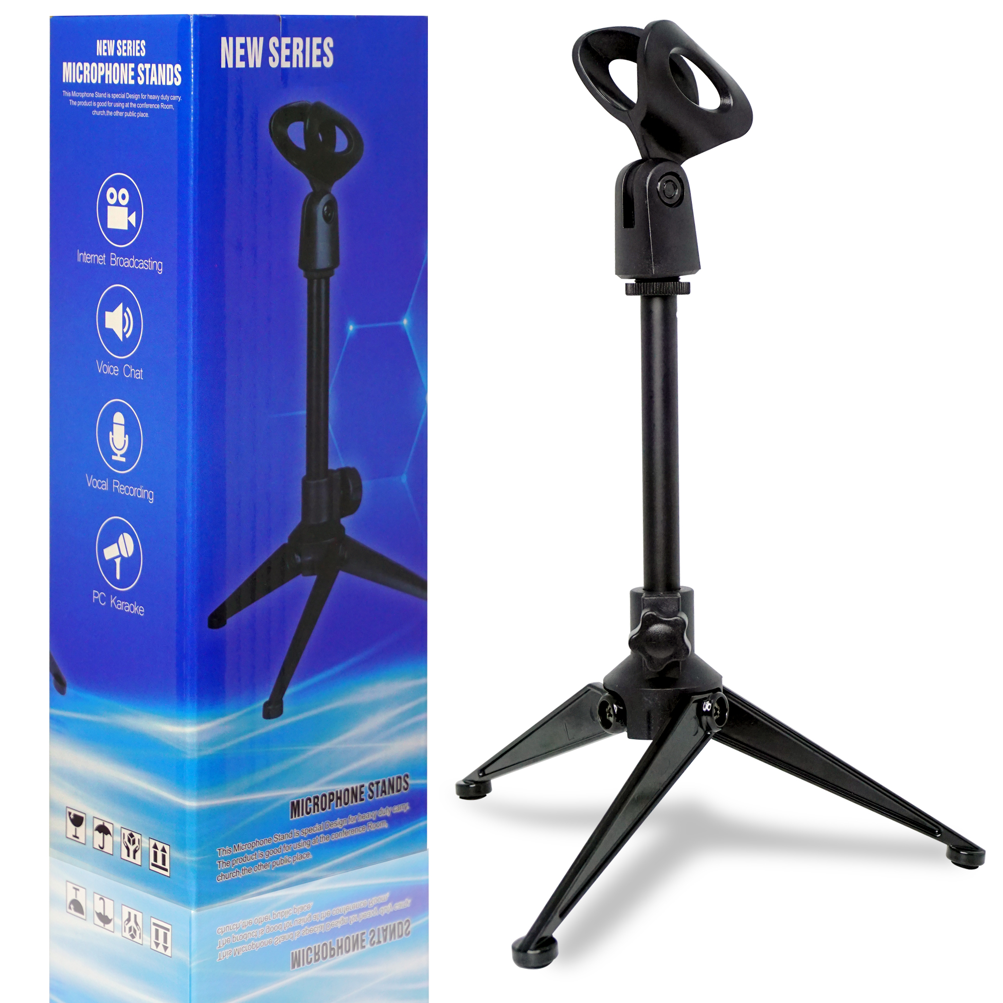 DH 403 Stand Tiang Mic Stand Mini Standing Microphone Microfon Noise ...