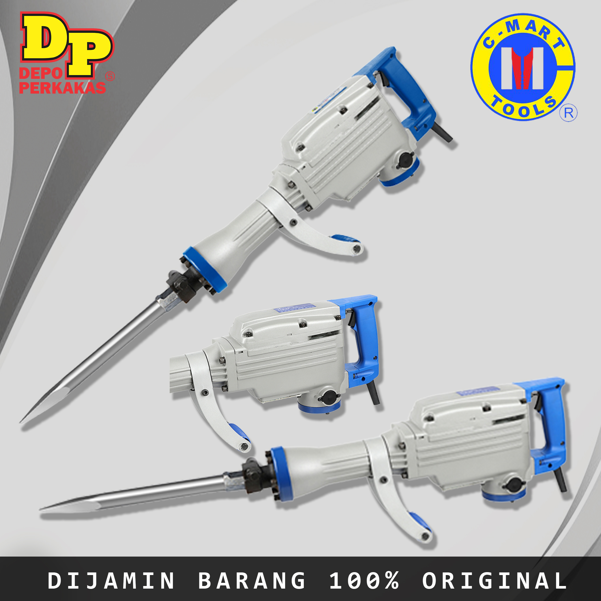 Mesin Jack Hammer Bor Bobok Beton PH65 Demolition Hammer C-MART ...
