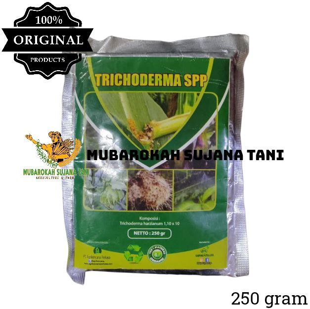 TRICHODERMA SPP 250 Gram pupuk organik dan fungisida hayati | Lazada ...