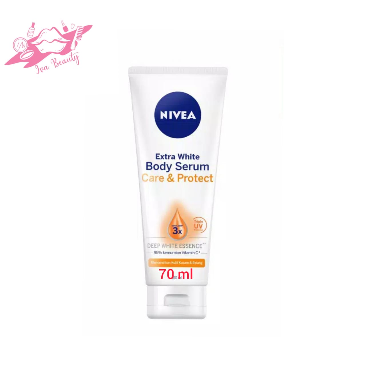 Nivea Body Serum Extra White Care And Protect 70ml Lazada Indonesia