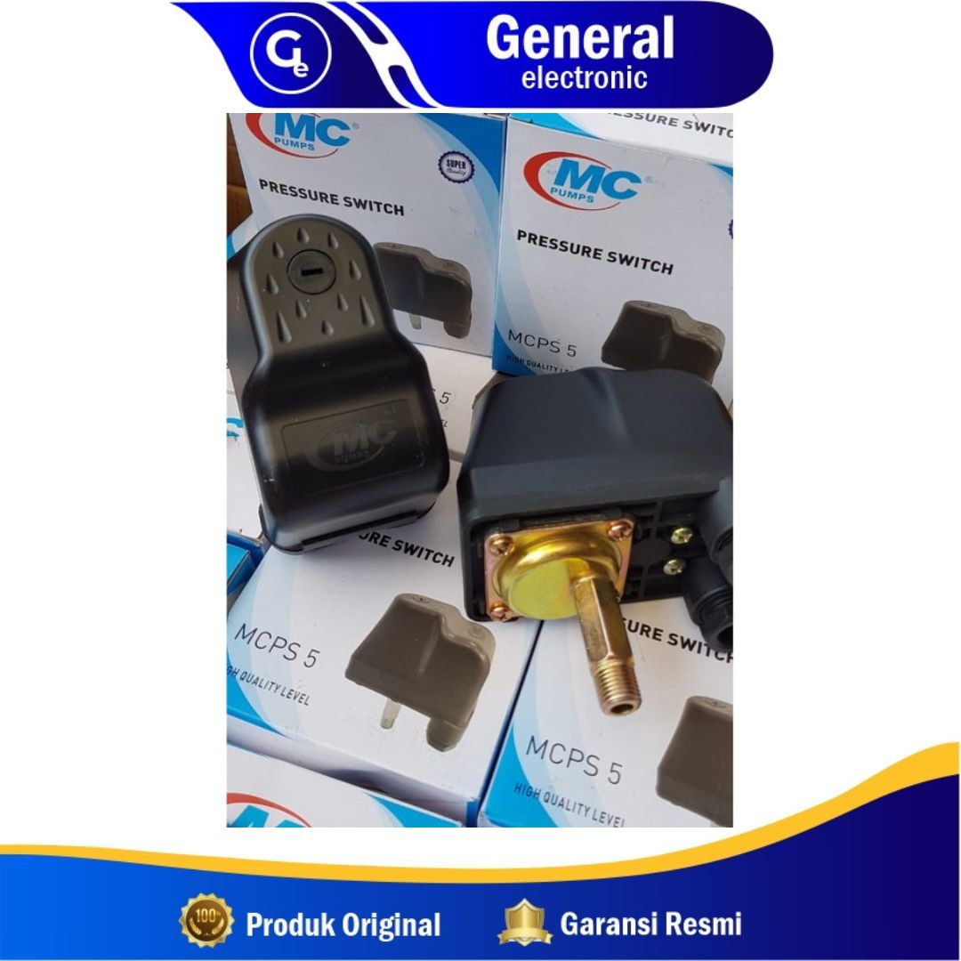 MC Otomatis / Pressure Switch Pompa Air MC PM5 / MCPS5 / PM 5 otomatis ...