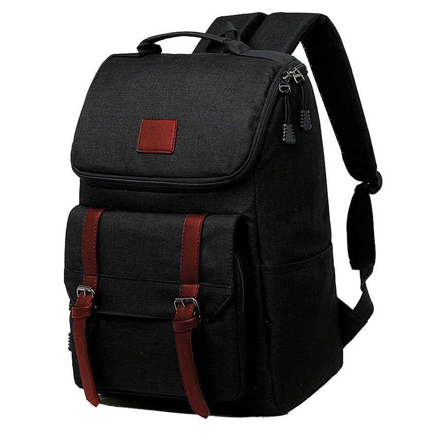 Tas ransel klasik kekinian simple muat laptop | Lazada Indonesia