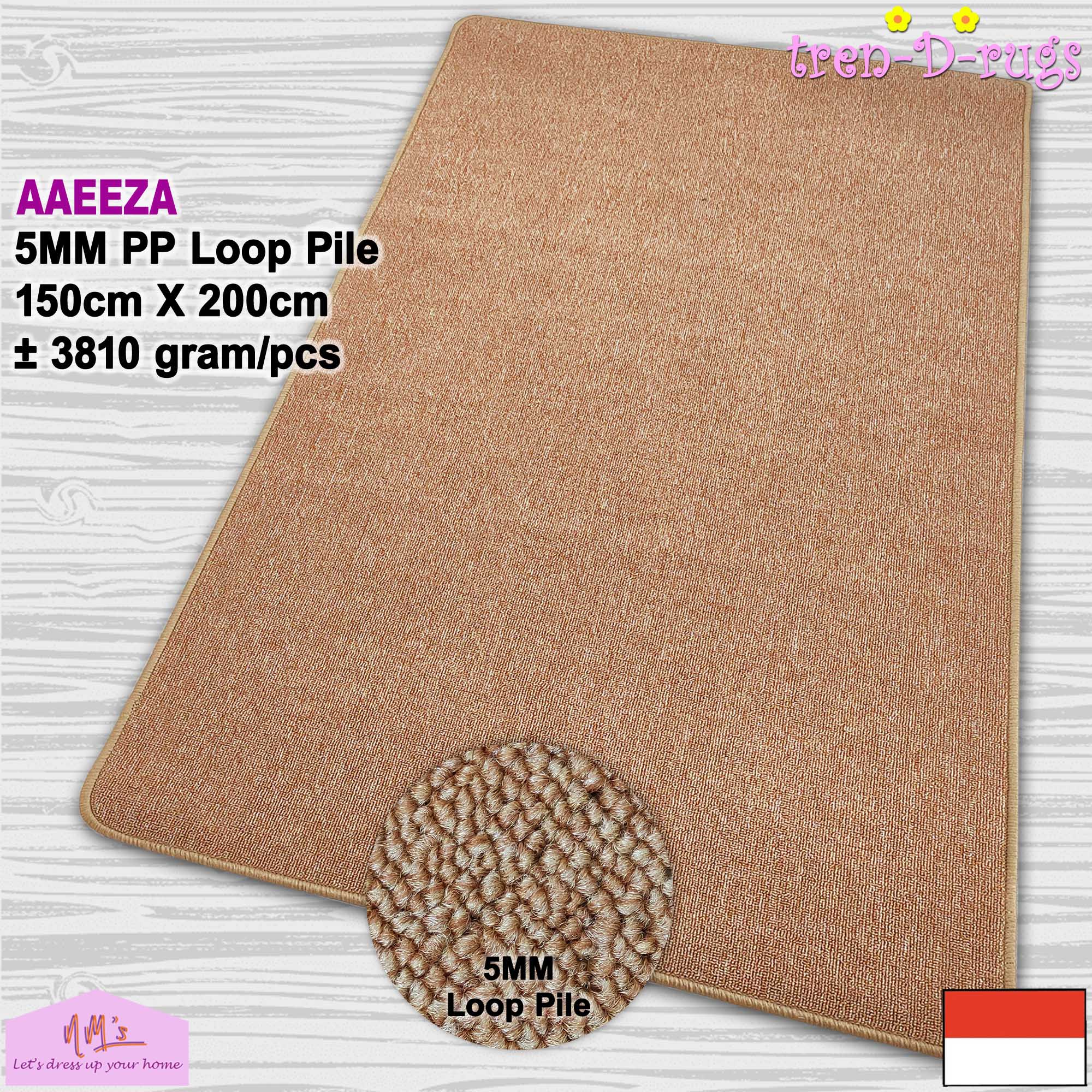 Tren-D-rugs Karpet polypropylene permadani bulu alas lantai ruang tamu kamar tidur modern ...