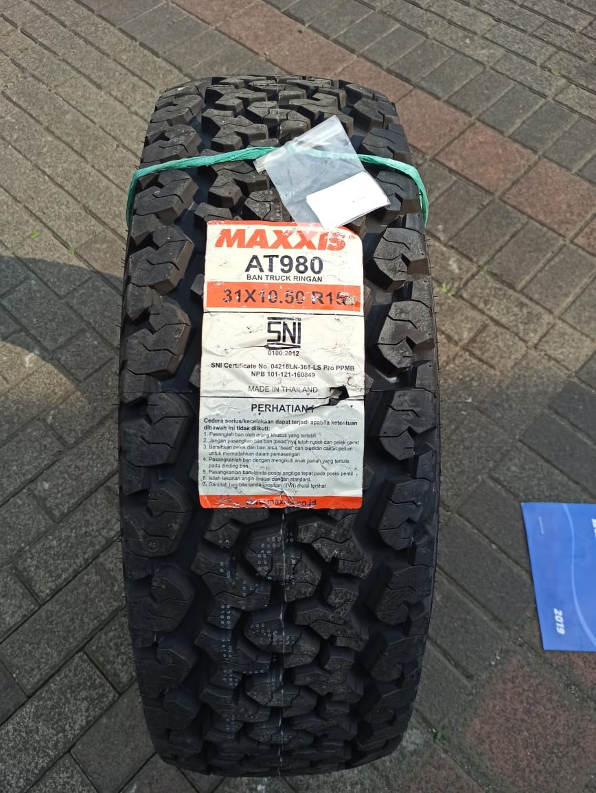 Maxxis BRAVO AT 980 Size 31x 10.5 R15 Ban Mobil Katana Jimny | Lazada ...