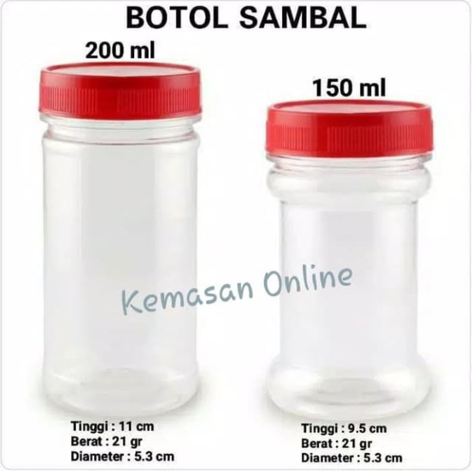 TOPLES BOTOL SAMBAL ISI 10 Botol 150ml/200ml PLASTIK KEMASAN SAMBAL ... TOPLES BOTOL SAMBAL ISI 10 Botol 150ml/200ml PLASTIK KEMASAN SAMBAL ...