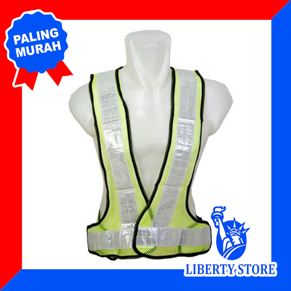 Rompi Safety Kerja Proyek VPRO VEST JARING HIJAU | Lazada Indonesia