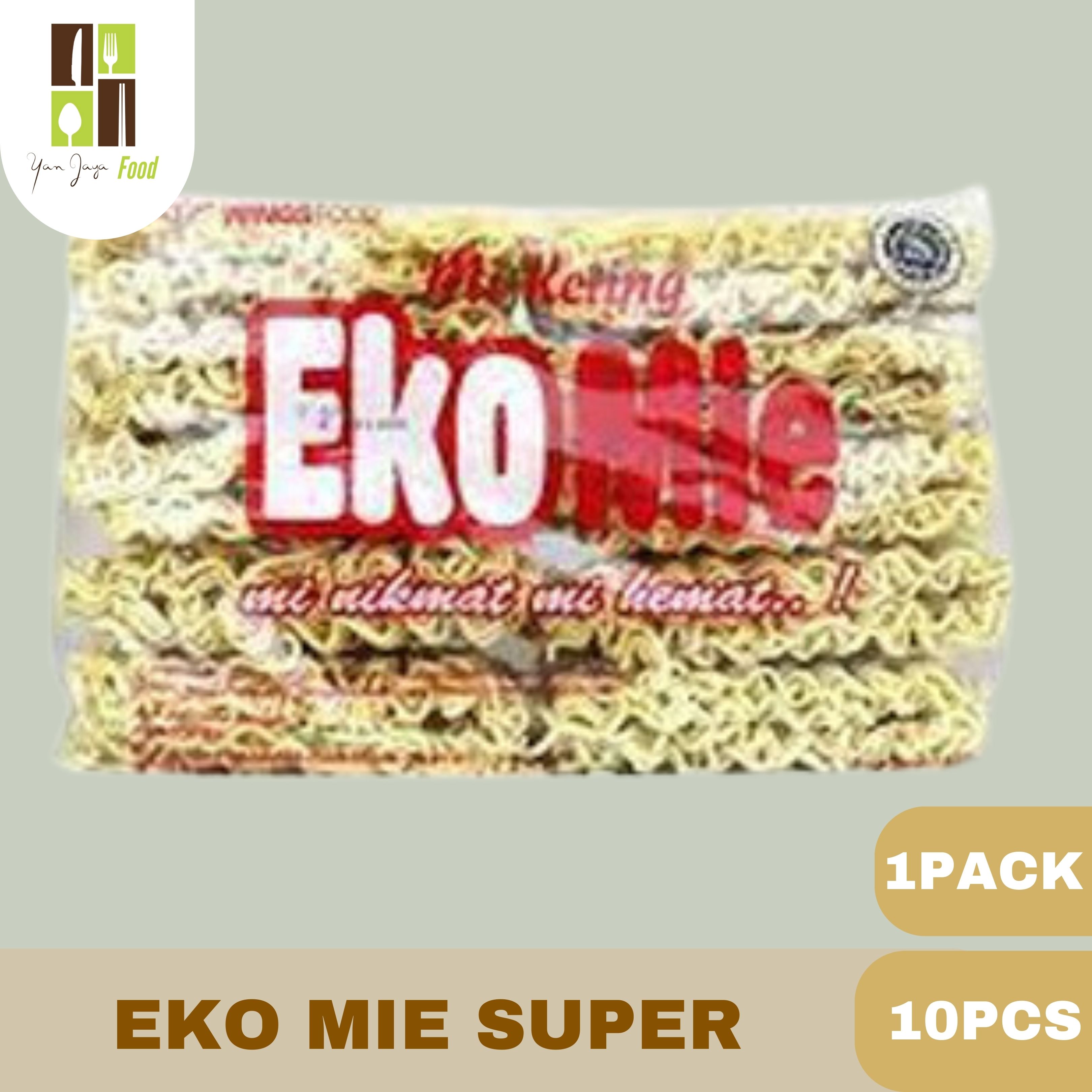 Eko Mie / Mie Super / Mie Kering / Kemasan 1 Pack [ isi 10 Pcs ] | Lazada Indonesia