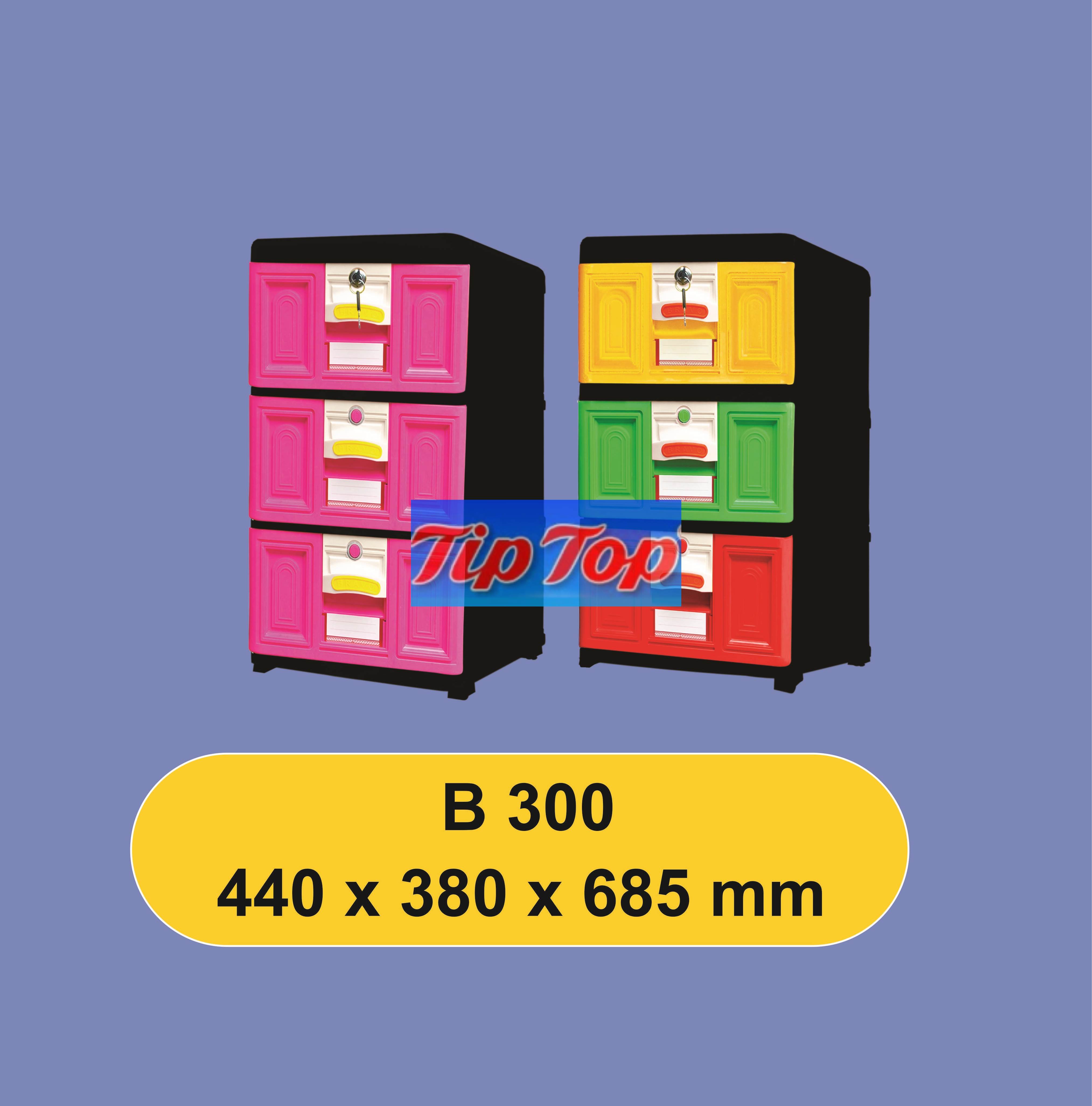 LACI PLASTIK CONTAINER SUSUN 3 BRAVO300 / B300 KINGSTAR | Lazada Indonesia