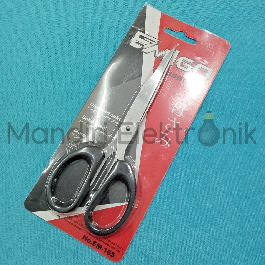 Gunting Tanggung 6" Emigo - Gunting ukuran Sedang Montana | Lazada ...