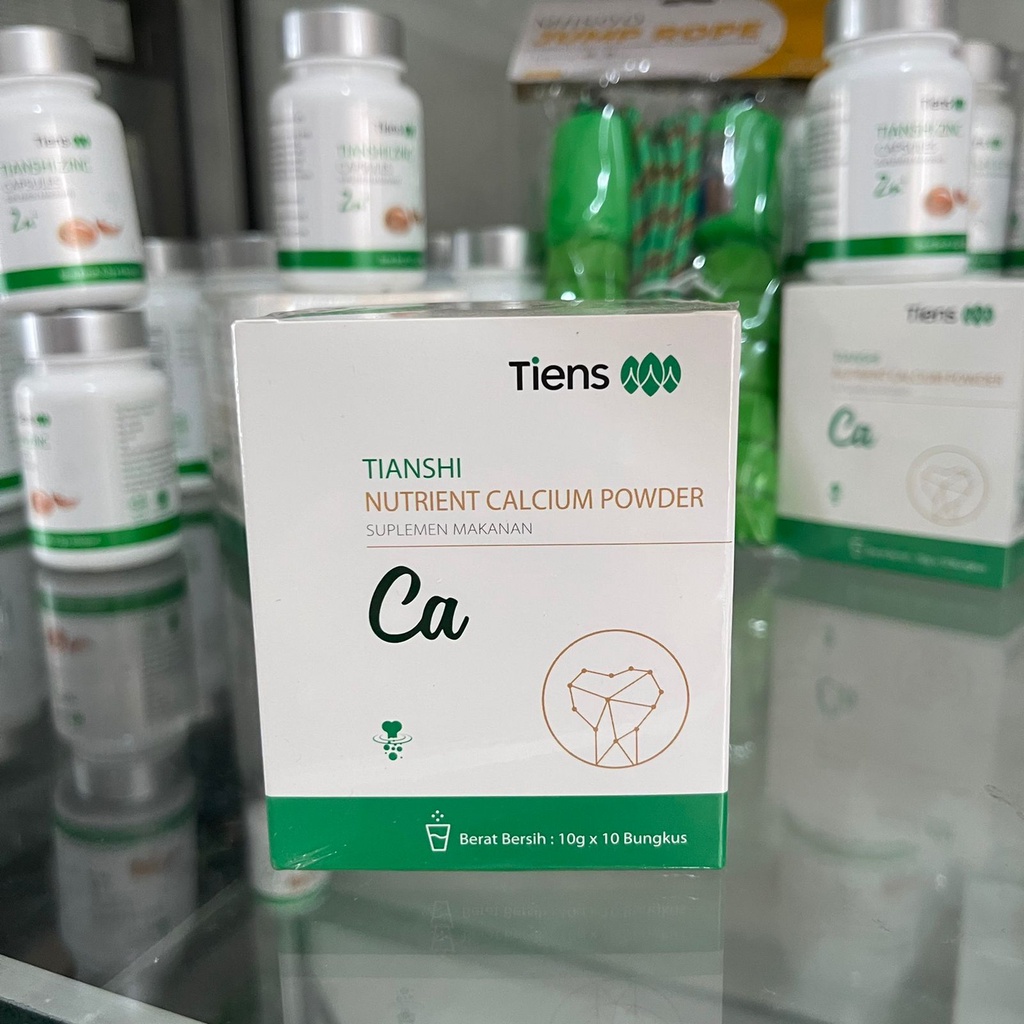 Tianshi Nutrient Calcium Powder dan Zinc Capsules Original | Lazada ...