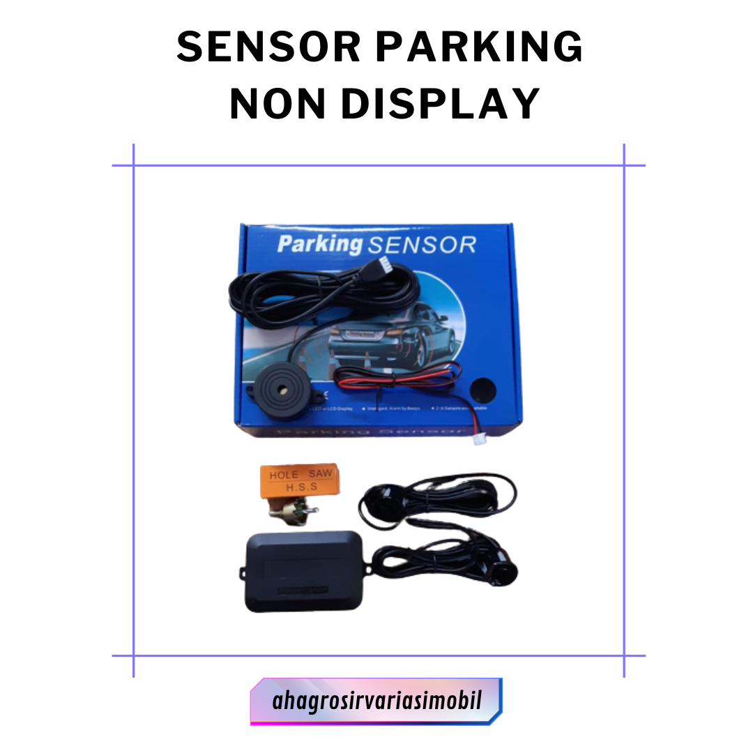 SENSOR PARKIR MUNDUR 2 TITIK PARKING 2 MATA UNIVERSAL INDIKATOR LCD ...
