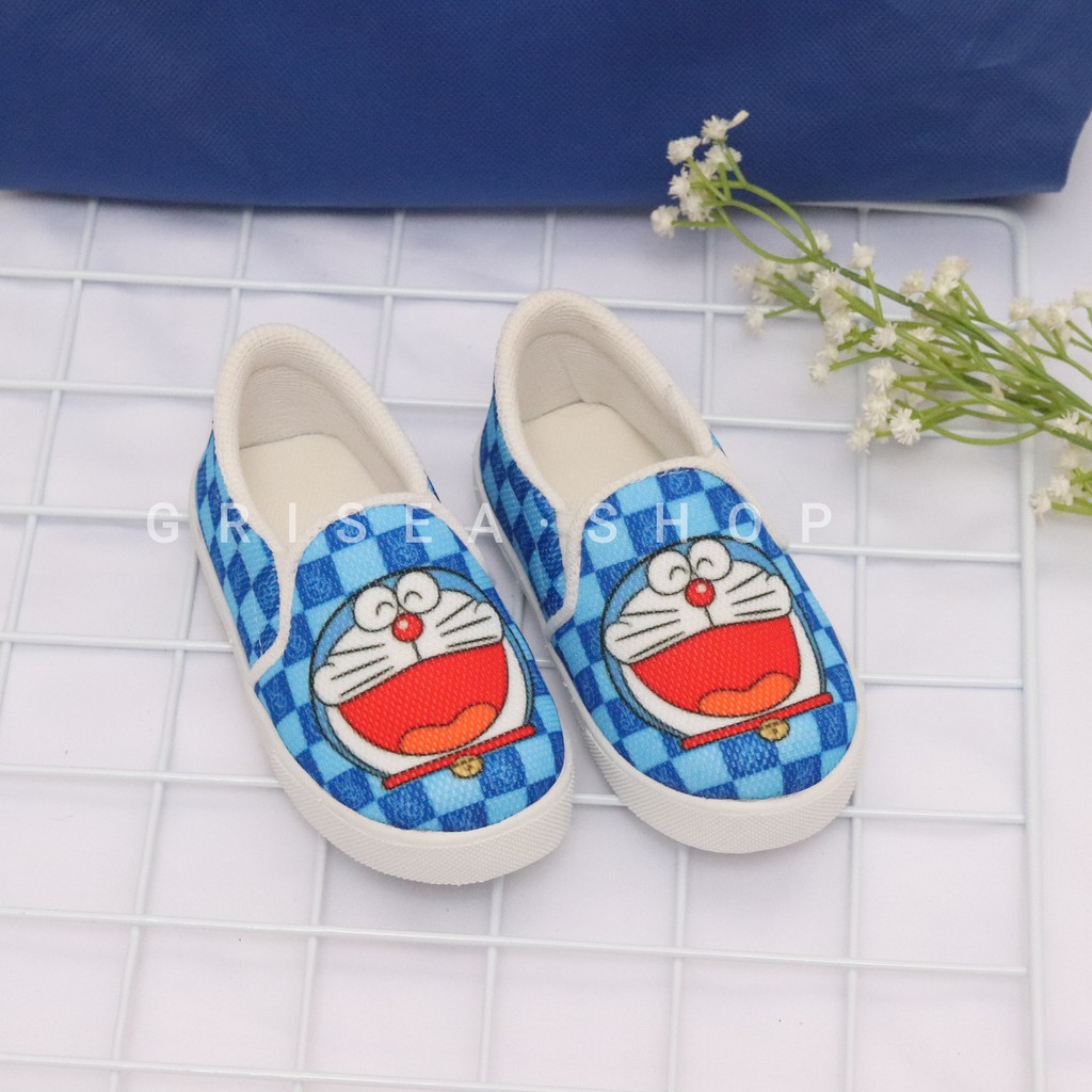 Sepatu Anak Lucu Unisex Usia 1-5 Tahun Motif Doraemon | KP-05 | Lazada ...