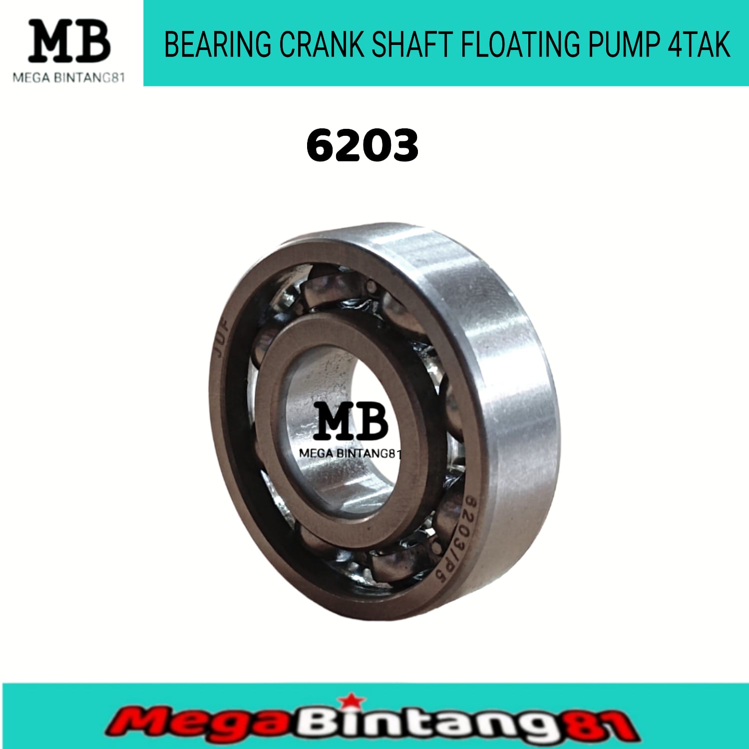 Bearing crank shaft lahar laher krek as kruk as Pompa siram bawang ...