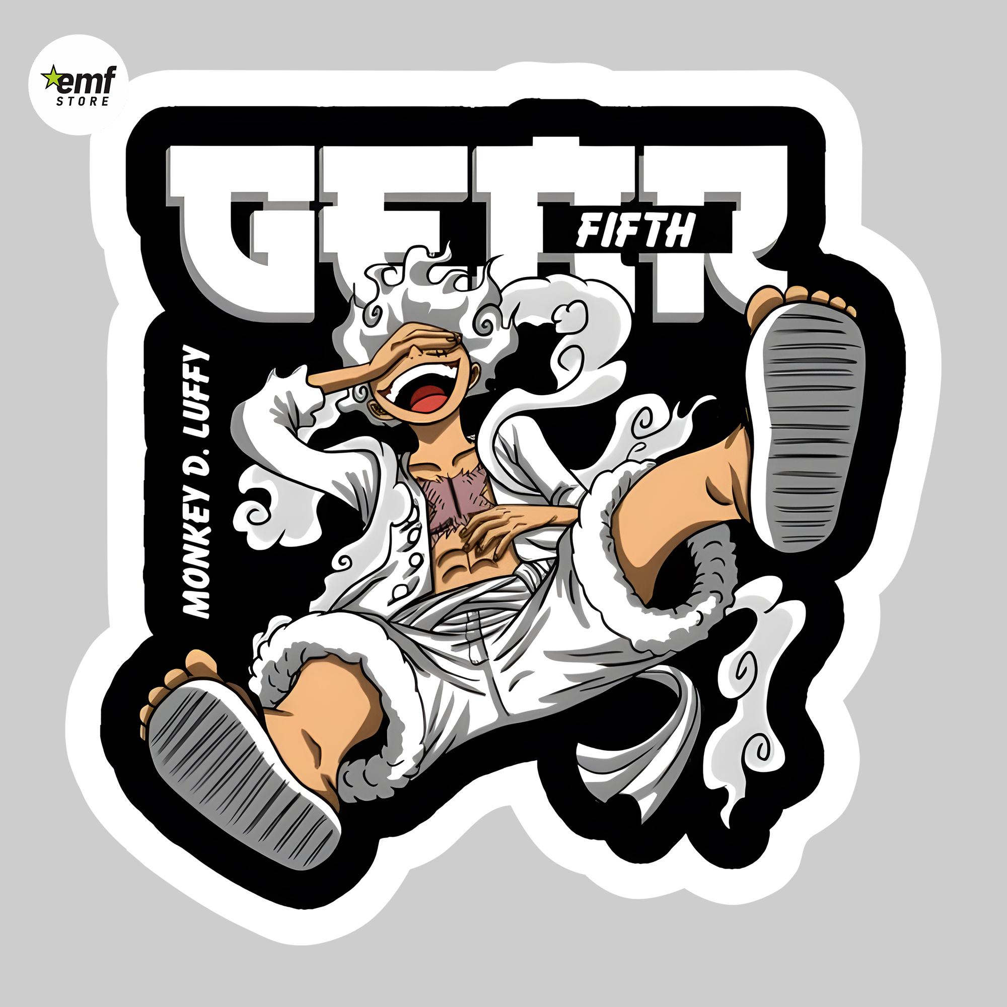 SABLON CUSTOM SETRIKA DTF TEMA ONE PIECE LUFFY GEAR 5 VOL 2 HIGH ...