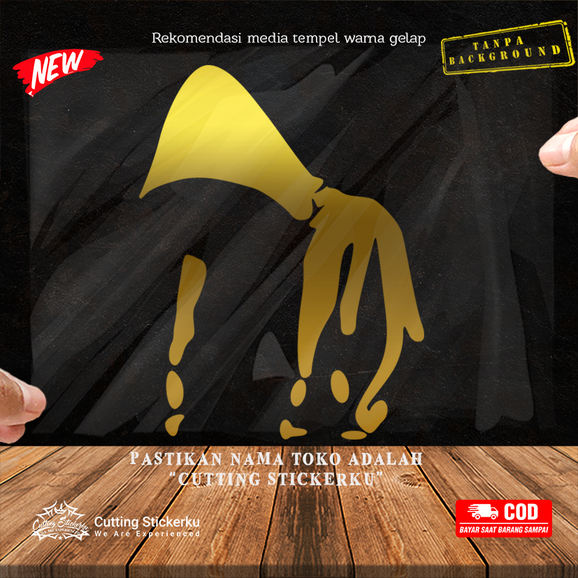 Cutting Stiker Sad Boy Hoodie Variasi Motor Mobil Sticker Skotlet Viral ...