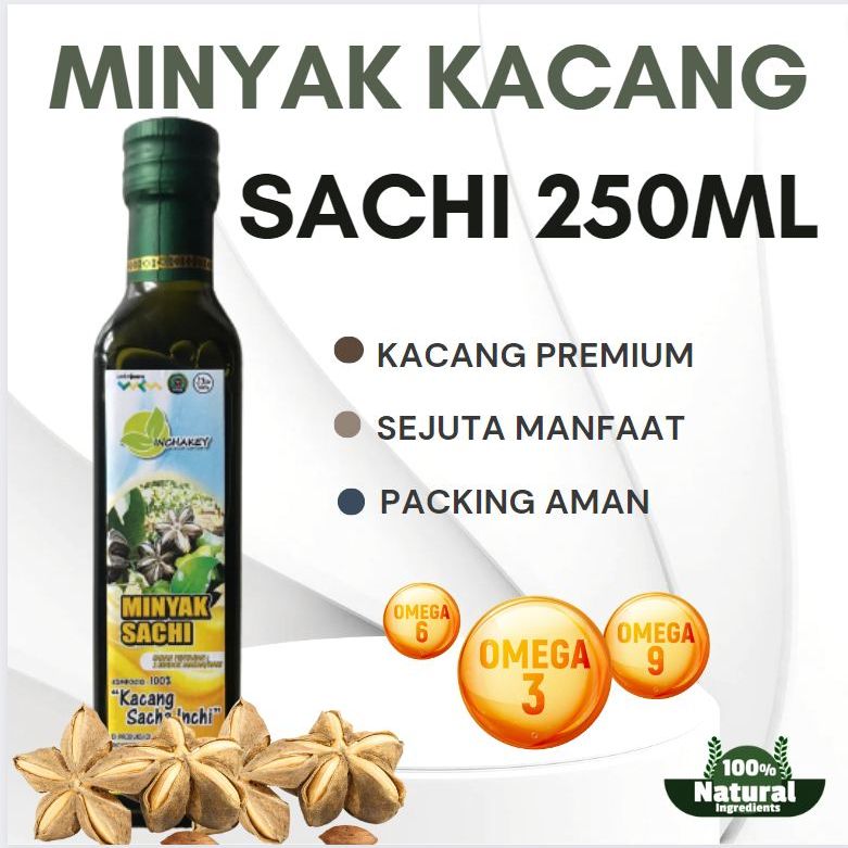 minyak sacha inchi sacha oil minyak sacha oil 250ML UNTUK KESEHATAN ...