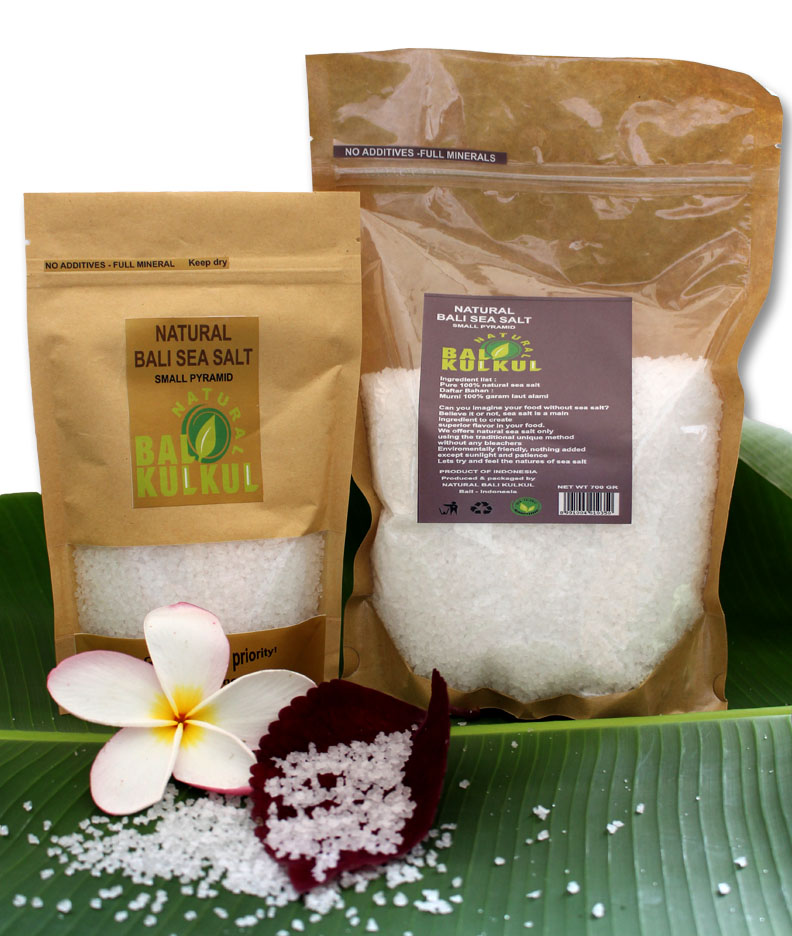 Bali Kulkul Sea Salt ( Coarse Kechil Small Pyramid ) 1 Kg Garam Laut ...