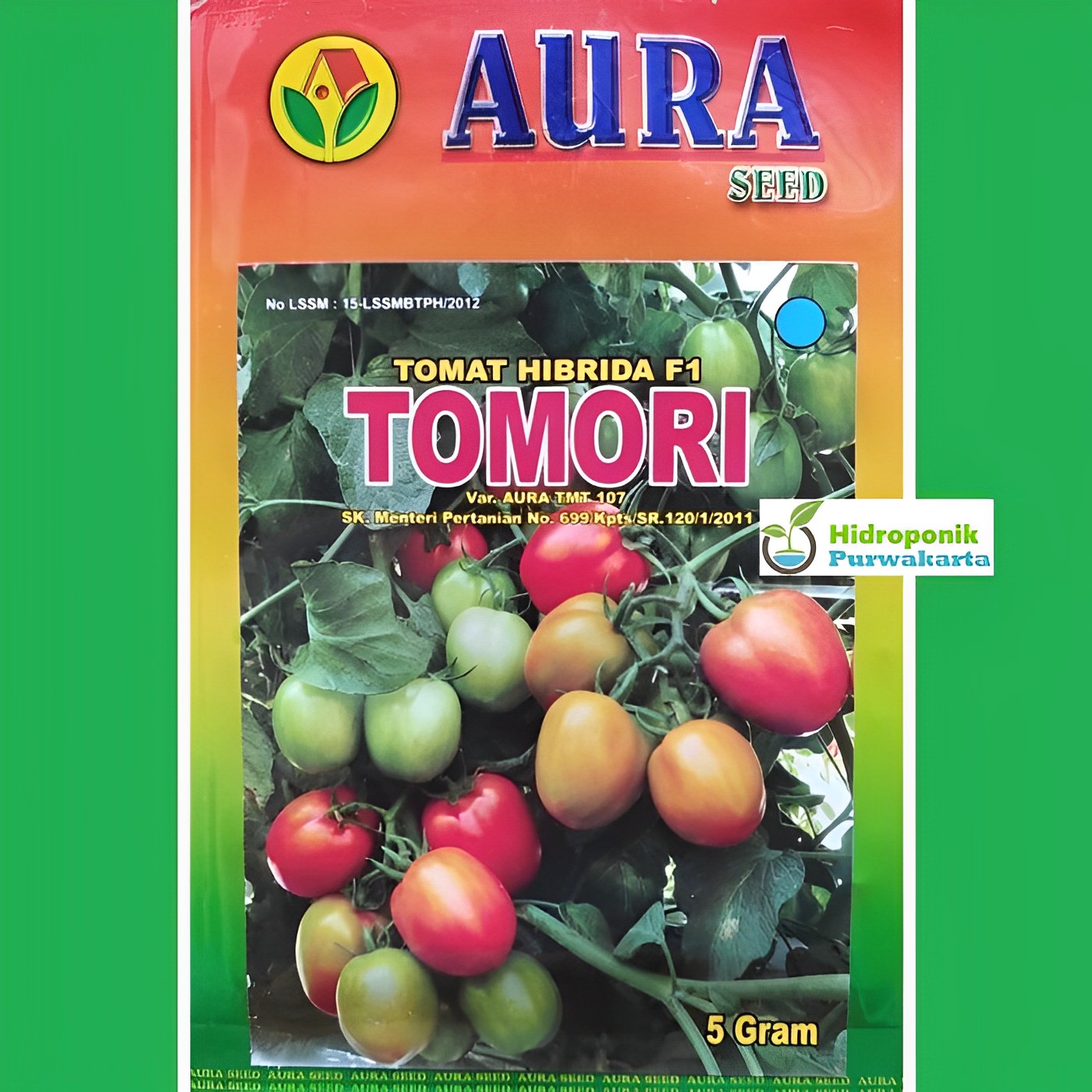 Benih Tomat Hibrida TOMORI F1 Cap Aura Seed Isi 5 Gram | Lazada Indonesia