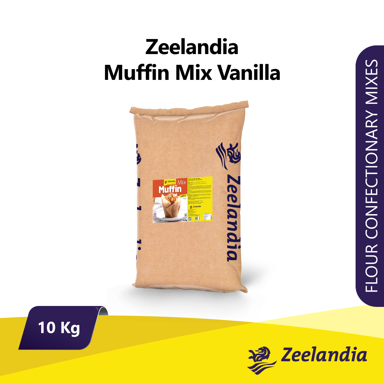 Zeelandia - Tepung Premix Kue - Muffin Vanilla Cake Mix 10kg | Lazada Indonesia