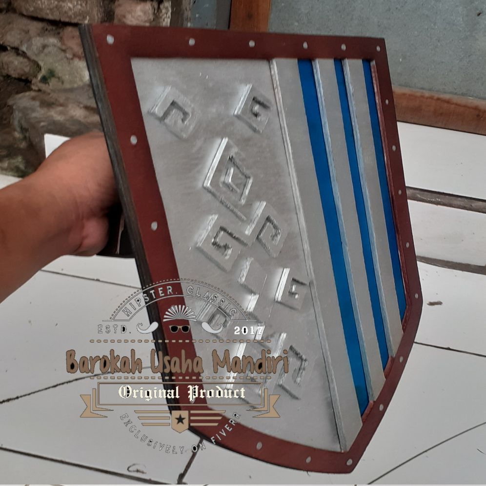 mainan pedang kayu type perisai tameng wooden shield of zelda | Lazada Indonesia