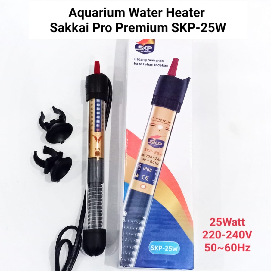 Heater / Pemanas Air Aquarium / Aquascape SKP - 25 watt | Lazada Indonesia