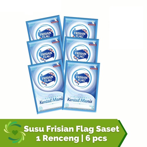 Frisian Flag Susu Bendera Susu Kental Manis Kemasan Sachet 38Gr Minuman ...