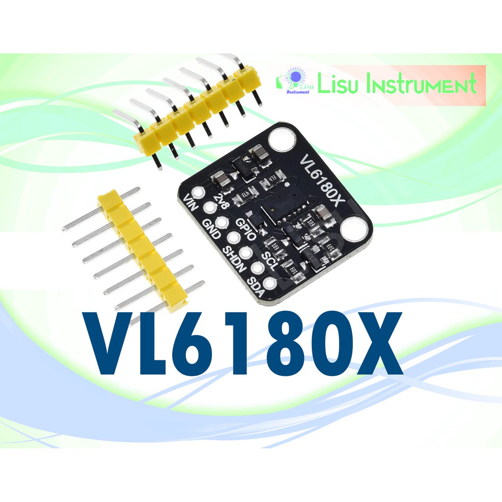 VL6180X Time-of-Flight (ToF) Lidar Ranging Module Ambient Light Sensor ...