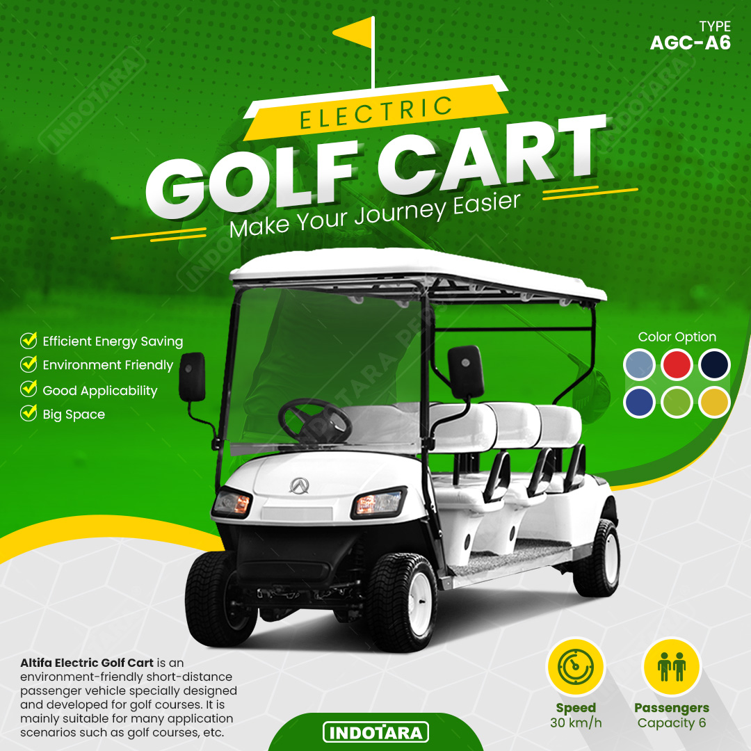 Mobil Golf Listrik / Electric Golf Cart Altifa - AGC A6 | Lazada Indonesia