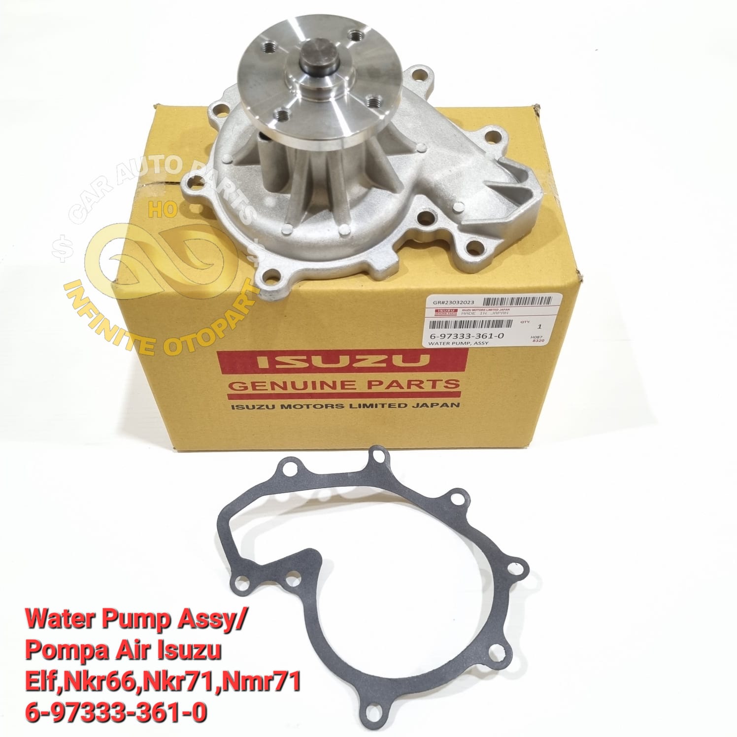 WATER PUMP ASSY POMPA AR ELF NKR71 NKR66 NMR71 | Lazada Indonesia