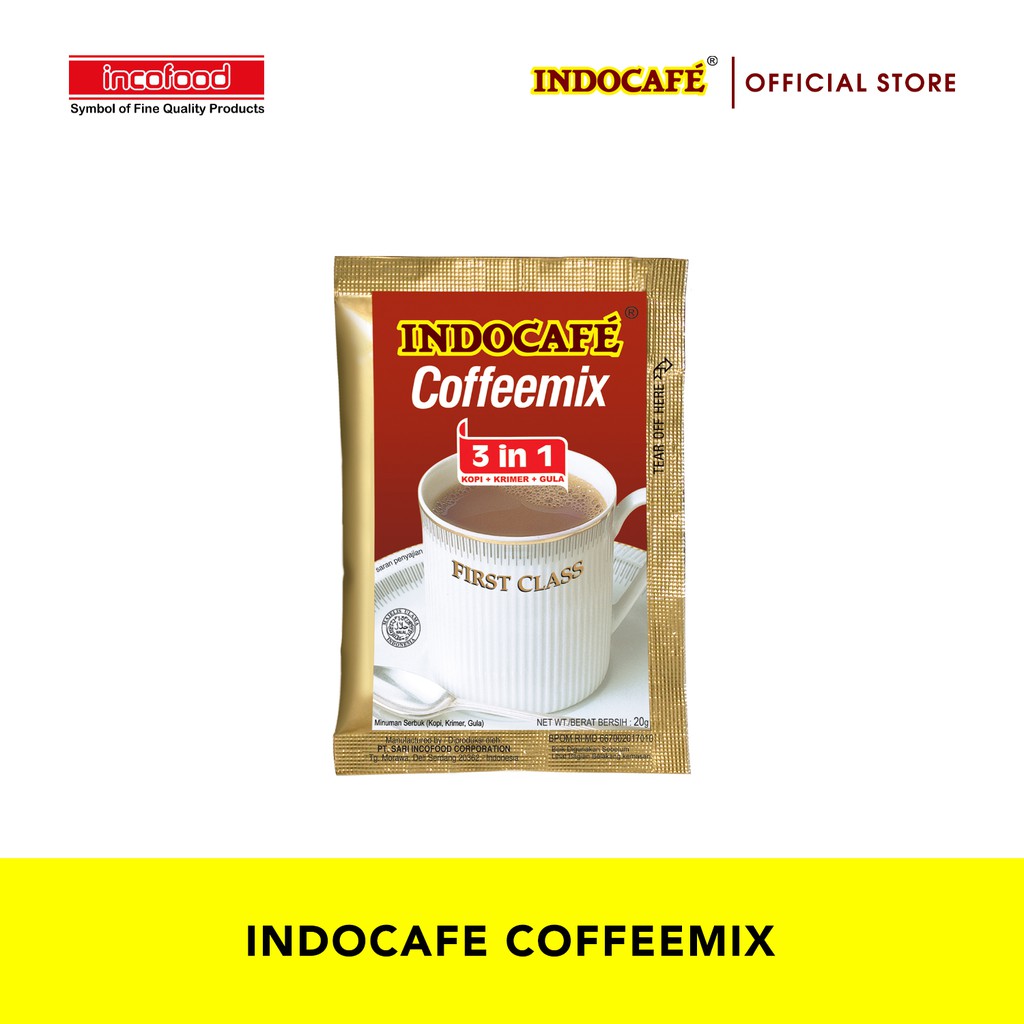 INDOCAFE CoffeeMix 3in1 Banyak Varian BARU (MILD, STRONG& RICH, Normal ...