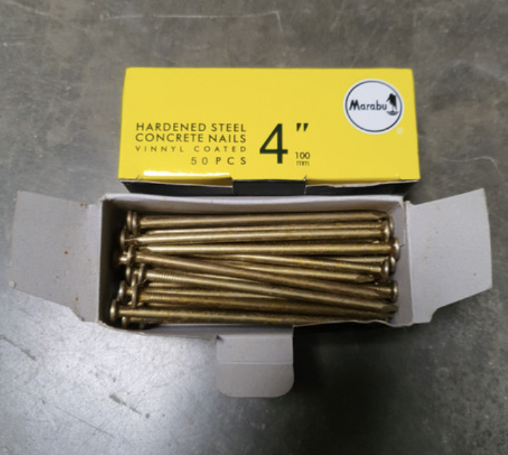 BISA COD paku beton kuning per dus / Bisa bayar ditempat paku beton semua ukuran lengkap warna ...